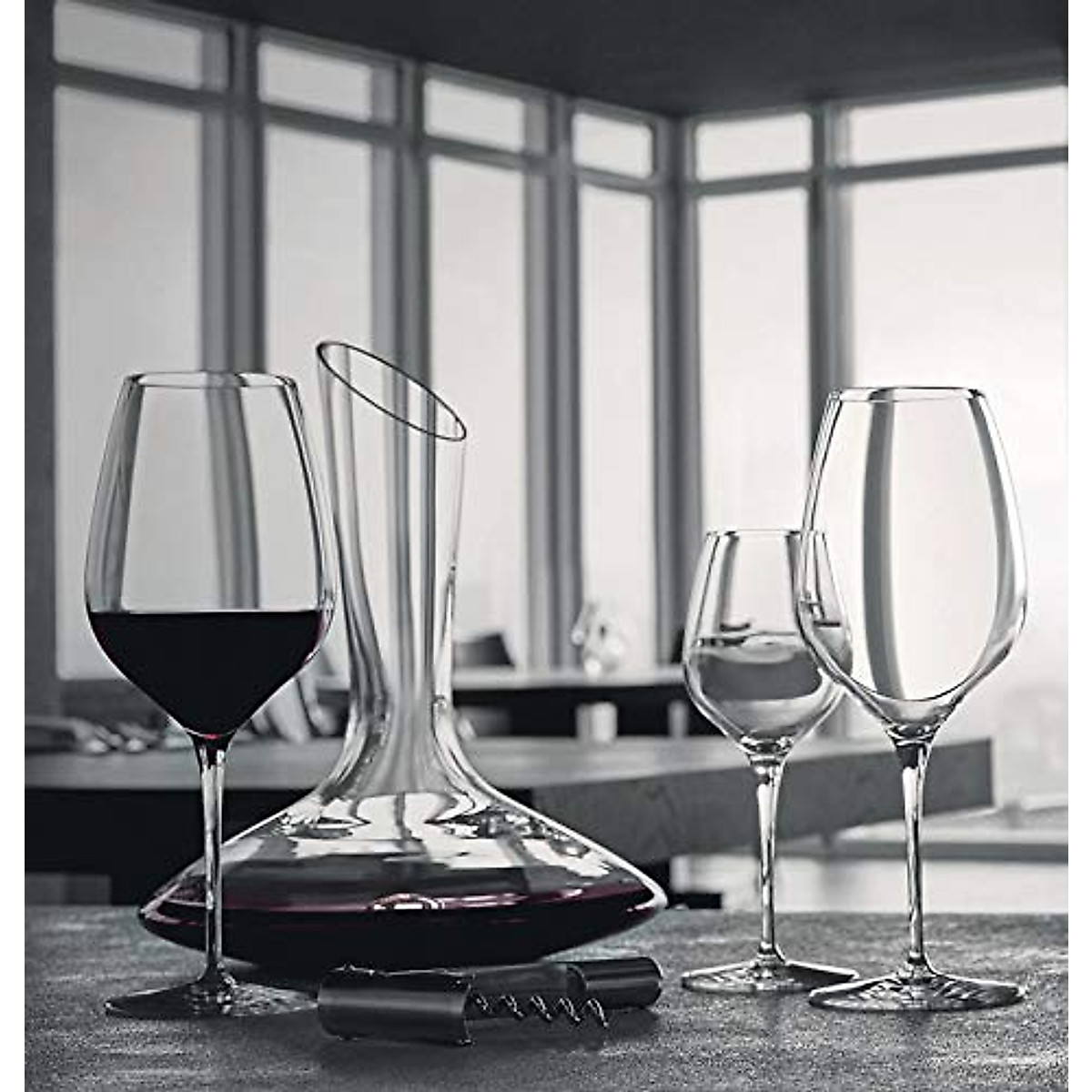 Bormioli Rocco - 365742GRP021990 Bormioli Rocco InAlto Tre Sensi Wine Glass, Large, Set of 6, 18.5 oz, Clear