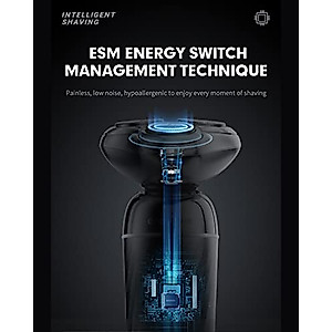 ENCHEN Beard Trimmer for Men Electric Razor 3D Rotary Shaver for Men, Rechargeable Wet & Dry Shaver Waterproof IPX7