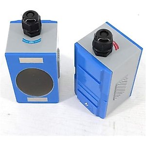 CNYST TS-2 Ultrasonic Flowmeter Transducer Clamp-on Sensor for Pipe Diameter DN25~100mm Temperature -30~90°C for Ultrasonic Flowmeter Like Type of TUF-2000SW/ TUF-2000B/ TUF-2000F/ TUF-2000M