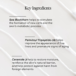 DIME Beauty Restorative Night Cream, Facial Moisturizer with Ceramides and Sea Buckthorn, 1.7 oz / 50 ml