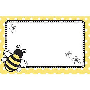Bumble Bee Days Enclosure Cards 50 Pack- Gift Supplies