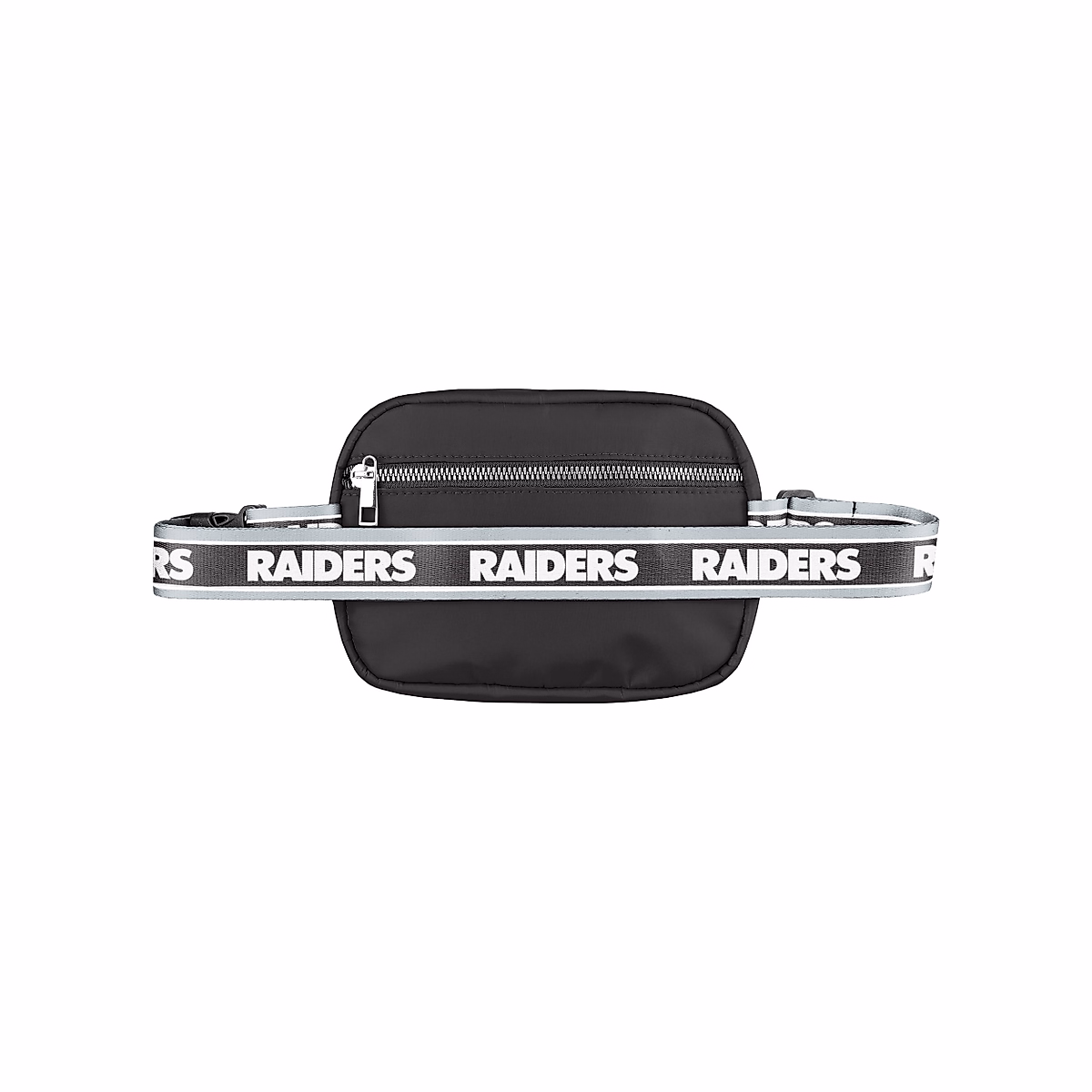 FOCO Las Vegas Raiders NFL Team Wordmark Crossbody Belt Bag