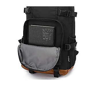 GENGX WesQi Messi Graphic Laptop Knapsack FCB Waterproof Travel Daypack,Lightweight School Backpack for Teens,Boys, Red