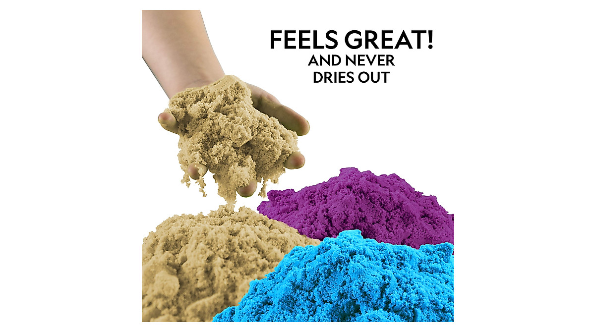 National Geographic Moon Sand Combo Pack for Kids