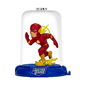 Justice League Domez Series 1 Collector’s Box Set - Includes Batman, Superman, Wonder Woman & The Flash - Authentic & Highly Detailed Collectible Characters - Connect, Collect, Display