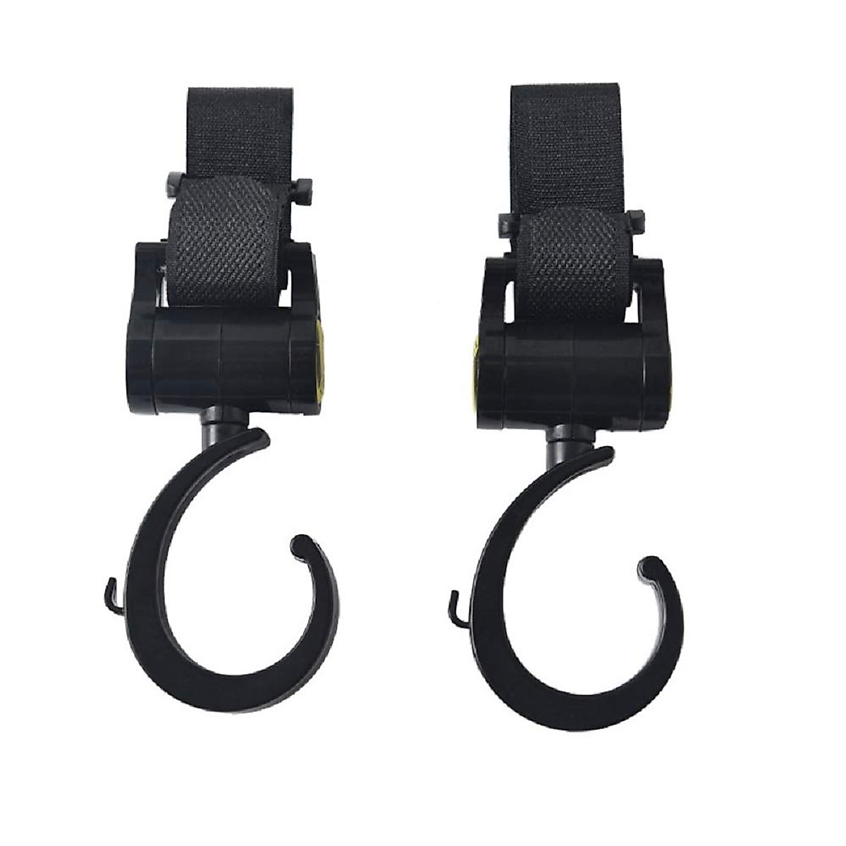 Stroller Hook 2 Pack of Multi Purpose Hooks Hanger for Baby Diaper Bags, Groce ries, Clothing, Purse