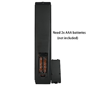 Replaced Remote Control Compatible for Sharp LC-60LE755U LC-60LE640U LC-46LE832U LC60LE820 LC-46LE835 LC-40LE830U AQUOS LED LCD HD TV with Netflix 3D Button