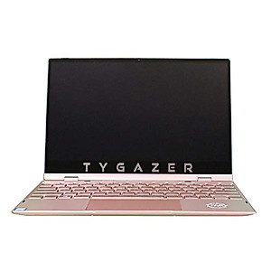 Intel® Core™ i7-8550U, 16GB RAM and 512GB SSD, 13.3 Inches Tygazer Thin Touch Screen Laptop and Backlit Keyboard - Rose Gold