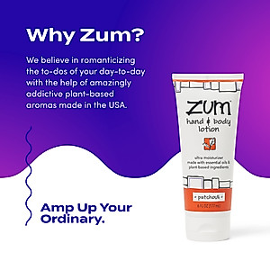 Zum Hand and Body Lotion - Patchouli- 6 fl oz
