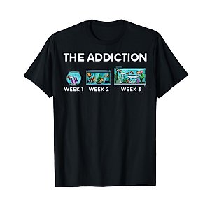 Funny Aquarium Designs For Men Women Fish Tank Fishkeeper T-Shirt