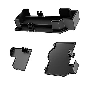 Wiresmith Black Replacement Port Covers Door Set for Nintendo Gamecube Console