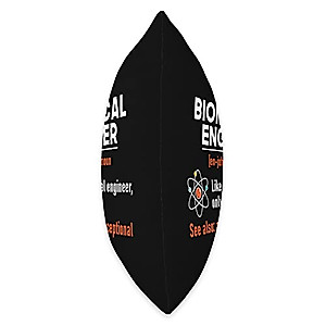 Biomedical Engineer Shirts Biomedical Engineer-Biomed Bioengineering Scientist BME Throw Pillow, 16x16, Multicolor