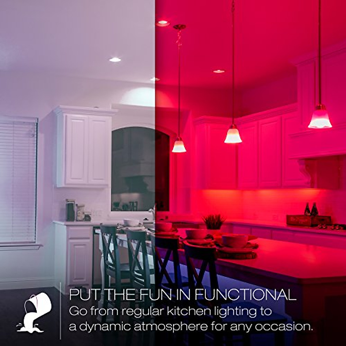 Sylvania Lightify 65W LED Smart Home Color/White Light Bulb (2 Pack)