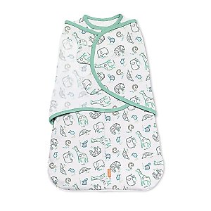 SwaddleMe® Room to Grow™ Swaddle – 0-6 Months, 1-Pack (Into The Wild) Baby Swaddle Wrap Grows with Baby, Transitioning to Arms Out Sleep to Safely Roll and Self-Soothe
