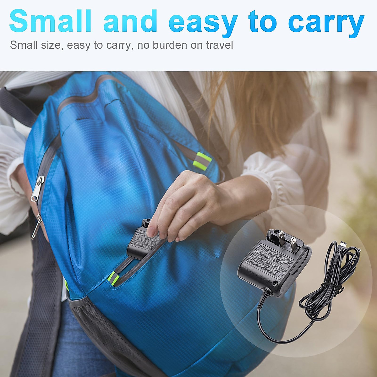 Charger for Gameboy Advance SP, AC Adapter Compatible with Nintendo DS, GBA SP Charger Wall Travel Charger Power, 5.2v 450mAh