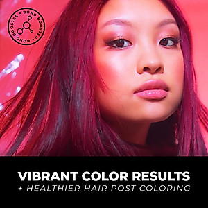 XMONDO Hair Color Berry Healing Semi Permanent | Vegan Formula with Hyaluronic Acid to Retain Moisture, Vegetable Proteins Revitalize Hair, and Bond Boosting Technology, 8 Fl Oz 1-Pack