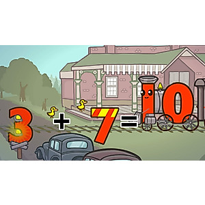 Meet the Math Facts 10 DVD set - addition, subtraction, multiplication & division (includes bonus digital book)