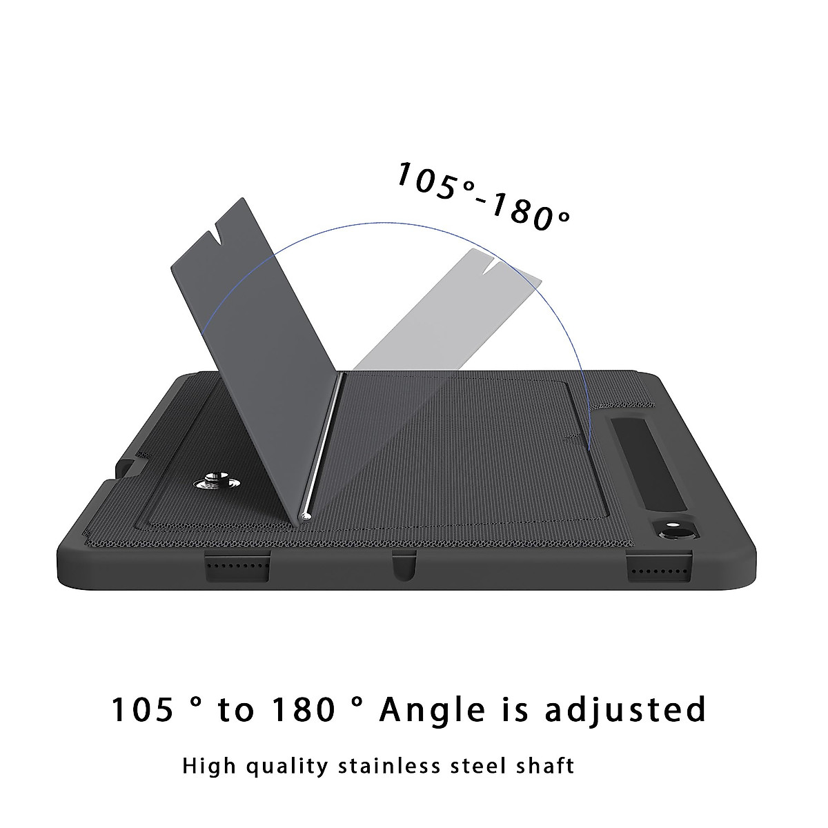 HEAPAO Galaxy Tab S7 FE/S7 Plus/S8 Plus Case with Detachable Keyboard - 7 Color Backlit, Smart Touchpad, Multi-Angle Stands - Keyboard Cases for 12.4" Samsung Galaxy Tab S8+ 2022/S7 FE 2021/S7+ 2020
