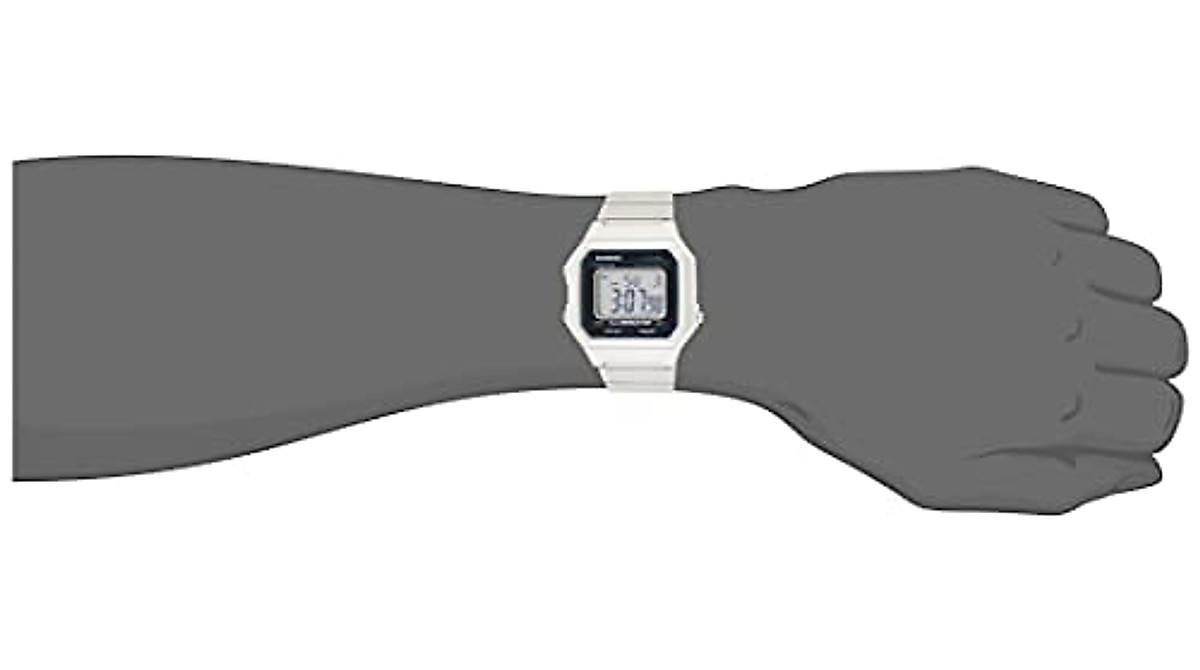 Casio Men's Classic Digital Silver Watch - Stylish & Functional