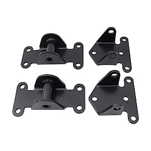 MOFANS Steel Motor Mounts Chassis Mounts Kit Fit for Chevy Frame Small Block Engine Replace for 3990914