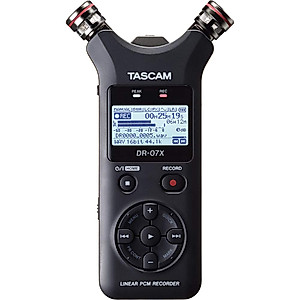 Tascam DR-05X 2-Input / 2-Track Portable Audio Recorder with Onboard Stereo Microphone & 16GB microSDHC Memory Card w/SD Adapter Bundle