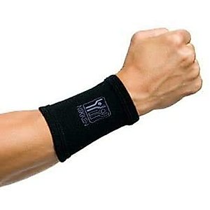 Nikken Medium Black Wrist Sleeve 1825 - Carpal Tunnel Wrist Brace - Wrist Compression Sleeve and Wrist Support - Injury Pain Relief and Recovery - Wrist Wraps