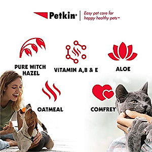 Petkin Anti Itch Stick for Pets - Simply Rub on Anytime to Provide Pain & Itching Relief for Dogs & Cats on Contact - Bitter Taste Stops Licking & Chewing - 1.5oz -Ideal for Home or Travel (2pk)