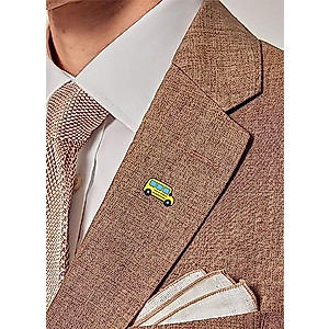 School Bus Apparel Pin Badge Pin Lapel Pin Unisex Yazzle Dazzle School Bus Homework Test Exam Learn Learning Class Student Chalkboard Teacher