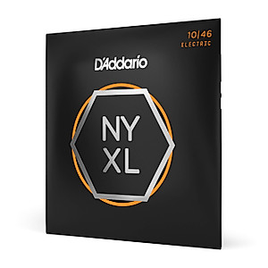 D'Addario NYXL1046 Nickel Wound Electric Guitar Strings, Regular Light, 10-46