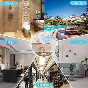 30 Pack Toilet Seat Cover, Travel Toilet Seat Covers (15.8×23.6 inch), Individually Wrapped Portable Extra Large Waterproof Toilet Covers for Travel, Office, Public Places