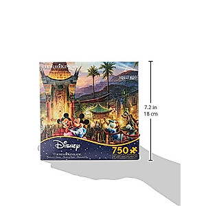 Ceaco - Thomas Kinkade - Disney Dreams Collection - Mickey and Minnie Hollywood - 750 Piece Jigsaw Puzzle