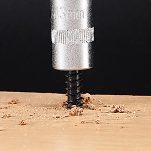 5/16" x 1-1/4" Hex Head Lag Screws Bolts 20Pcs 304 Stainless Steel 18-8, Partial Thread, Hexagon Head Wood Screws by Black Oxide by SG TZH