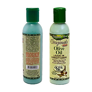 Africas Best Conditioner Originals Olive Oil Leave-In 6 Ounce (177ml) (2 Pack)