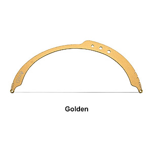 Eyebrow Mapper with Strings, String/symetric brow drawing marking ruler, Microblading Line Marker Ruler Eyebrow Tattoo Measuring Tool With 15pcs Thread Lines for Eyebrow Mapper (silver)