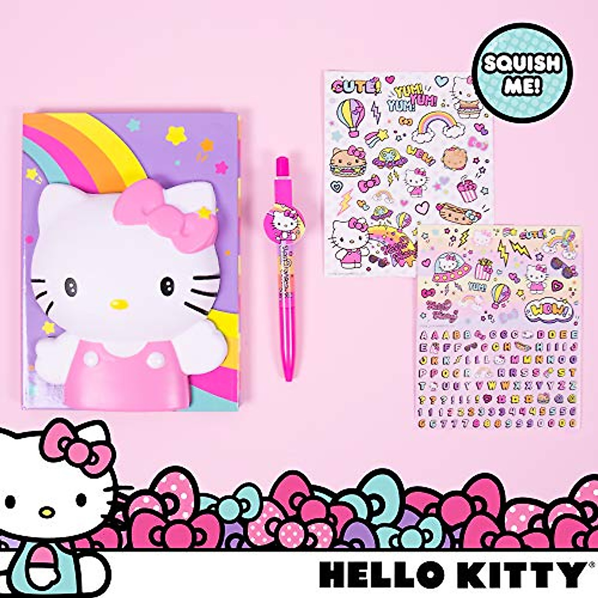 Horizon Group USA Hello Kitty Create Your Own Squishy Diary