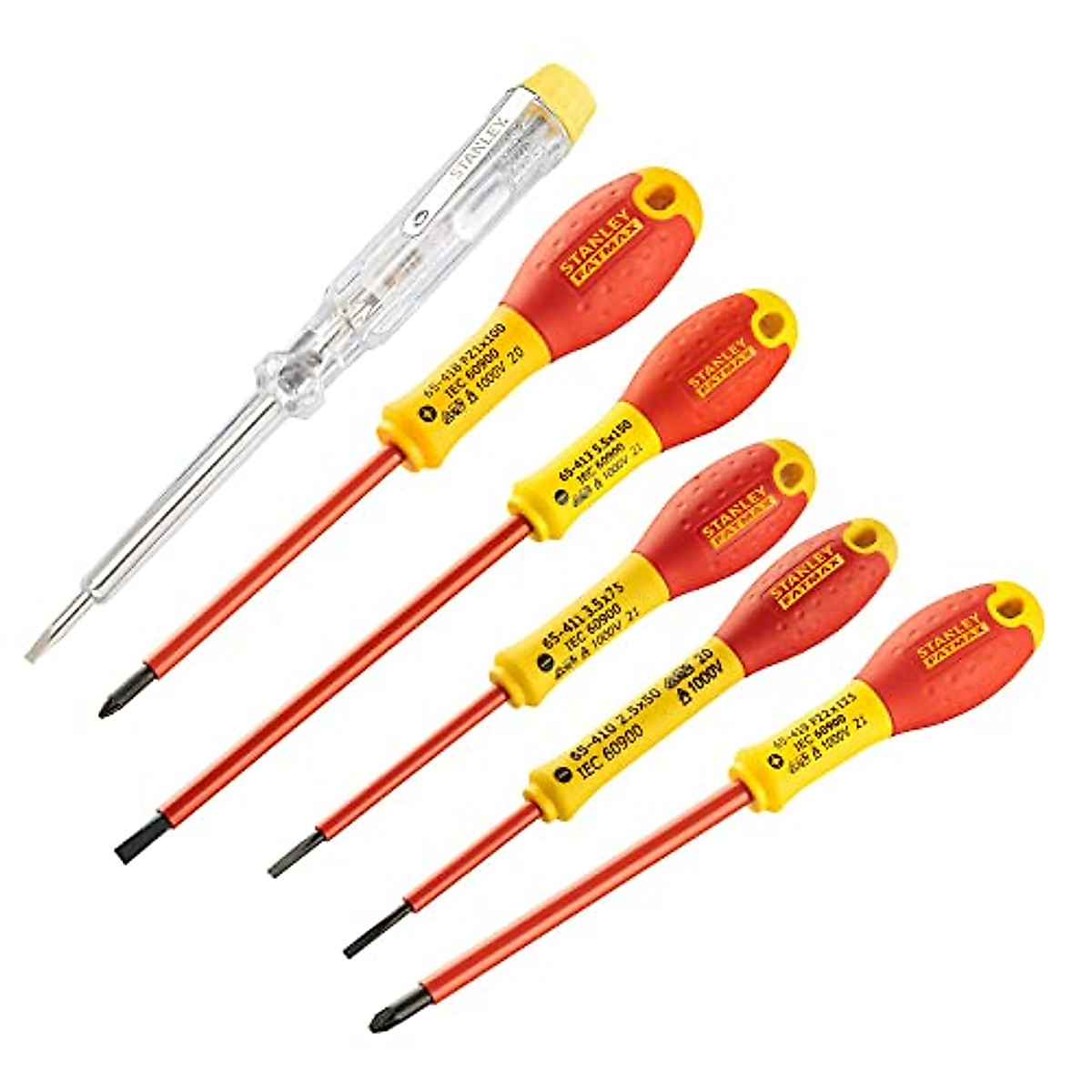 Stanley 0-65-443 Screwdriver-Set (6-piece), Multicolor