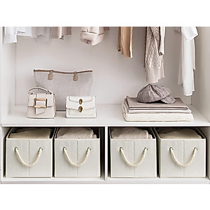 StorageWorks 32L Storage Baskets for Organizing and Narrow Storage Bins, Small baskets for Organizing