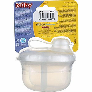 Nuby Milk Powder Dispenser, Colors May Vary (1 Pack)