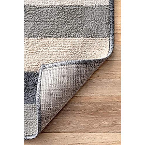 nuLOOM Manor Bengal Striped Area Rug, 5' x 8', Beige