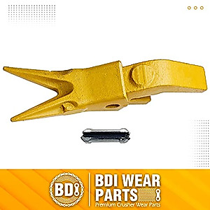 BDI Wear Parts 2740W23 Bucket Tooth Seat Adapter +23WTL H&L Tiger Bucket Digging Teeth/Bucket Teeth and 23FP Flexible Pin Combination (1)