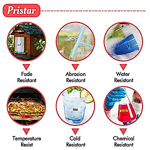 Pristar Compatible Label Tape Replacement for XR-18WE XR18WE for Casio Label Maker Tape 18mm 3/4" for Casio EZ Label Maker KL-750 KL-780 KL-7000 KL-7200 KL-120 KL-130 KL-820, Black on White, 3-Pack