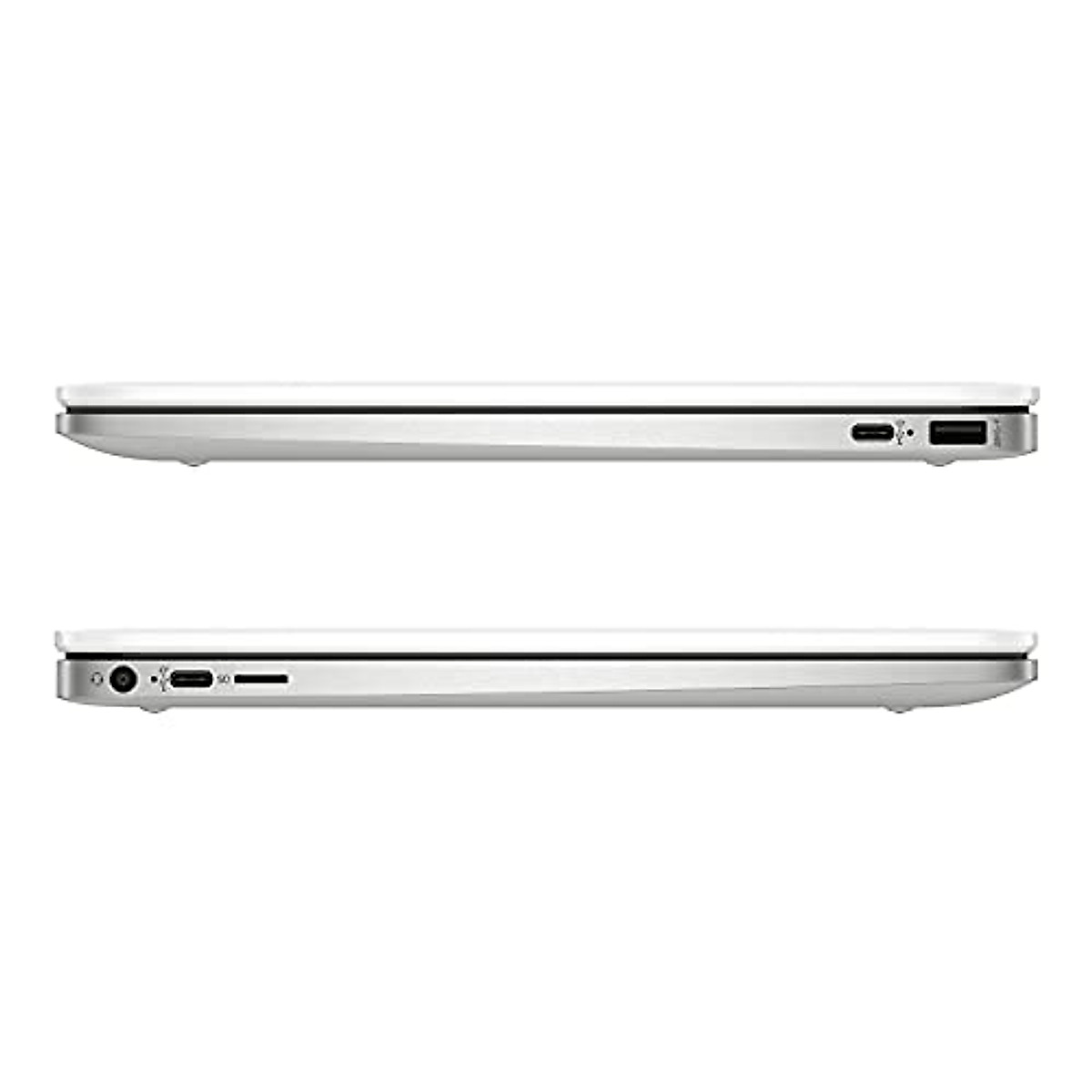 HP Chromebook 14a Laptop, AMD 3015Ce Processor, 4 GB RAM, 32 GB eMMC Storage, 14-inch FHD IPS Display, Google Chrome OS, Anti-glare Screen, Long-Battery Life (14a-nd0080nr, 2021, Ceramic White)