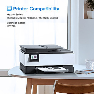 LxTek Compatible Ink Cartridge Replacement for Canon 1200XL PGI-1200 PGI1200XL to use with MAXIFY MB2720 MB2120 MB2320 MB2020 Printer (Black, 2 Pack-High Yield)