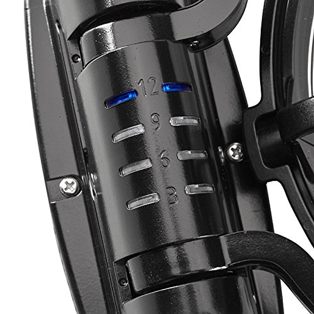 SEEKR Sirocco II™ Fan from by Caframo. 12V/24V Auto-Sensing DC, Omnidirectional Low-Power Draw Fan for Boats and RVs. Hardwire Installation Required. Made in Canada. Black.