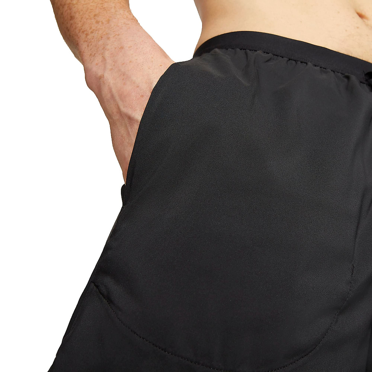 Nike Dri-FIT Flex Stride Men's 7" Brief Running Shorts (as1, Alpha, x_l, Regular, Regular, Black)