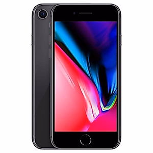 Apple iPhone 8 (256GB, Space Gray) [Locked] + Carrier Subscription