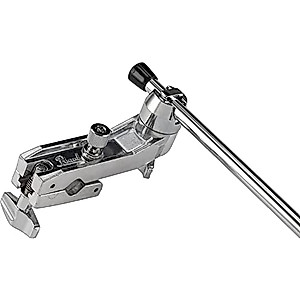 Pearl CH70 Cymbal Boom Attachment Clamp with 15" Solid Boom Arm, Multi-Angle Mounting Clamp, and UniLock Gearless Cymbal Tilter for Splash, Crash, and Effects Cymbals.