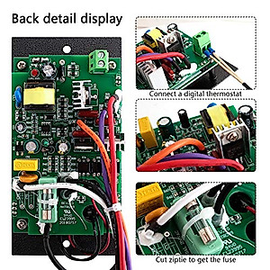 Digital Pro Controller for Traeger Grill Replacement Parts with Meat Probes and Temperature Sensor