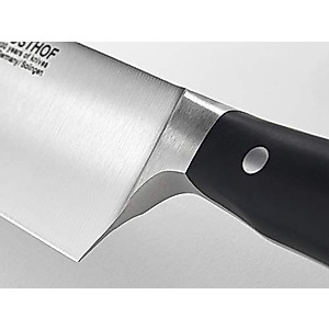 Wusthof Classic IKON Hollow Edge Nakiri, One Size, Black, Stainless