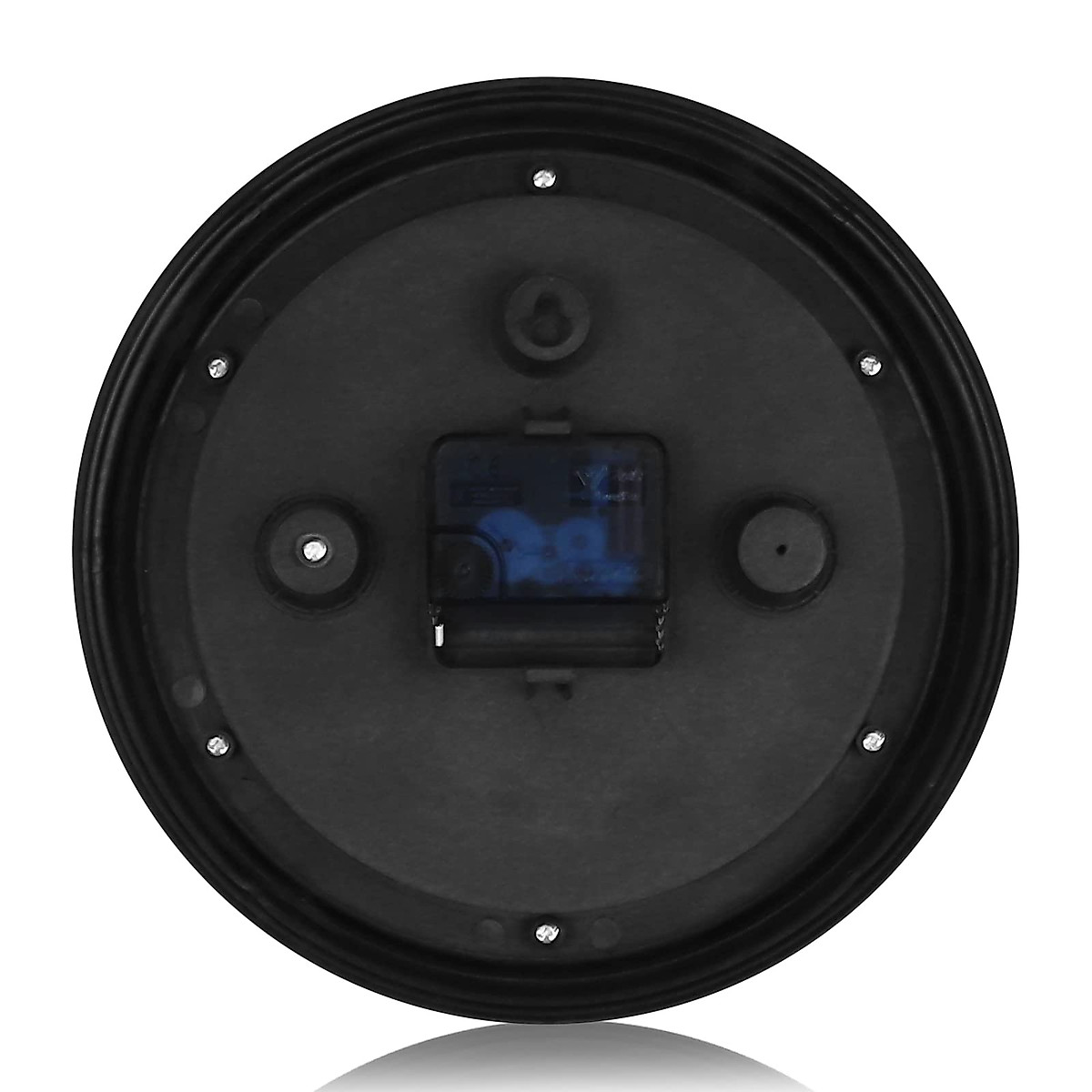 8.6 Inch Wall Clock, Decorative Classic Digital Clock for Home, Office, Classroom, School, Balcony, Garden - Silver